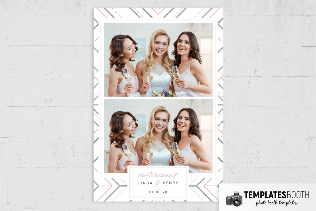Free Modern Wedding Photo Booth Template - TemplatesBooth