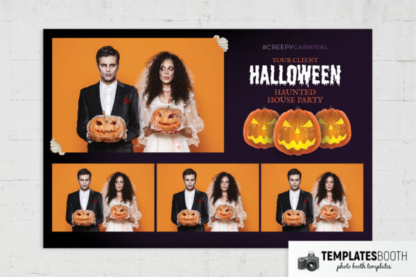 Free Halloween Photo Booth Template - TemplatesBooth