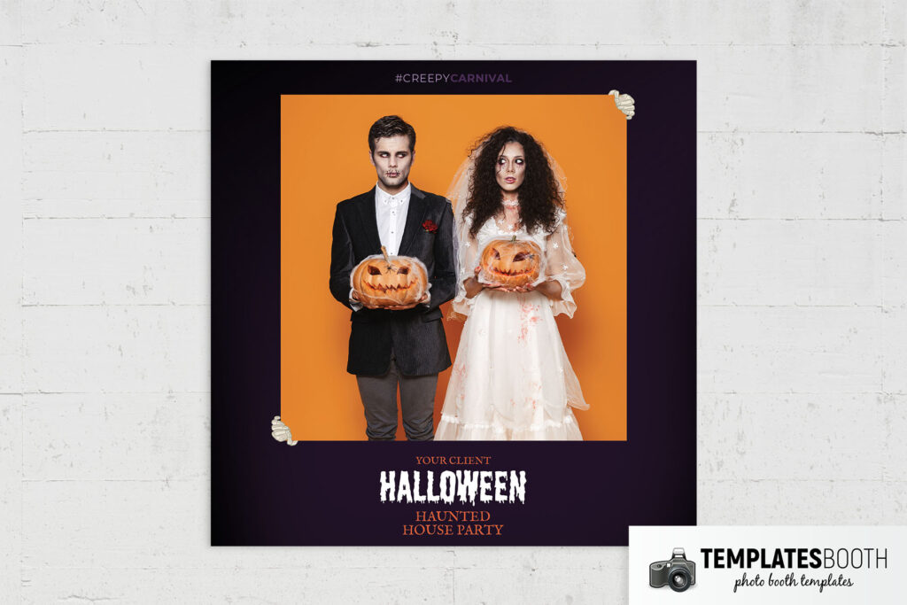 Free Halloween Photo Booth Template - TemplatesBooth
