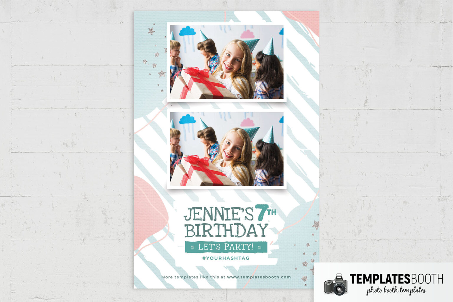 Birthday Party Photo Booth Template - TemplatesBooth