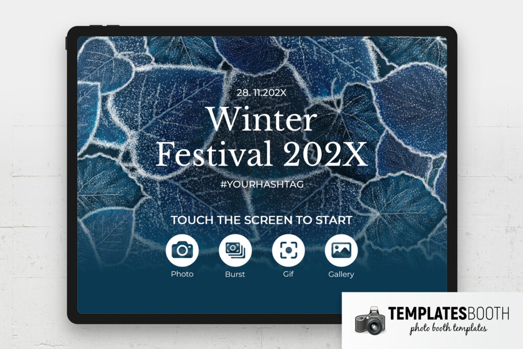 Winter Photo Booth Template - TemplatesBooth