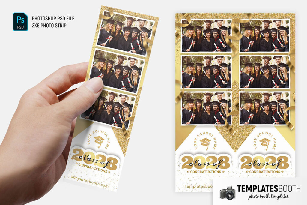 Graduation Celebration Photo Booth Template - TemplatesBooth