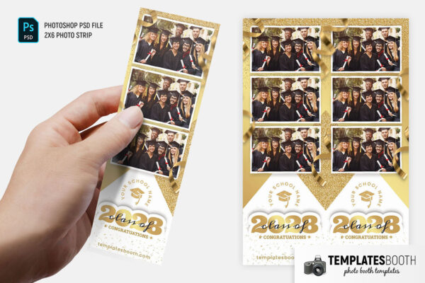Graduation Celebration Photo Booth Template - TemplatesBooth