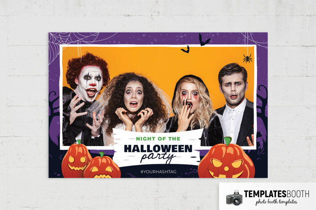 Spooky Halloween Photo Booth Template - TemplatesBooth