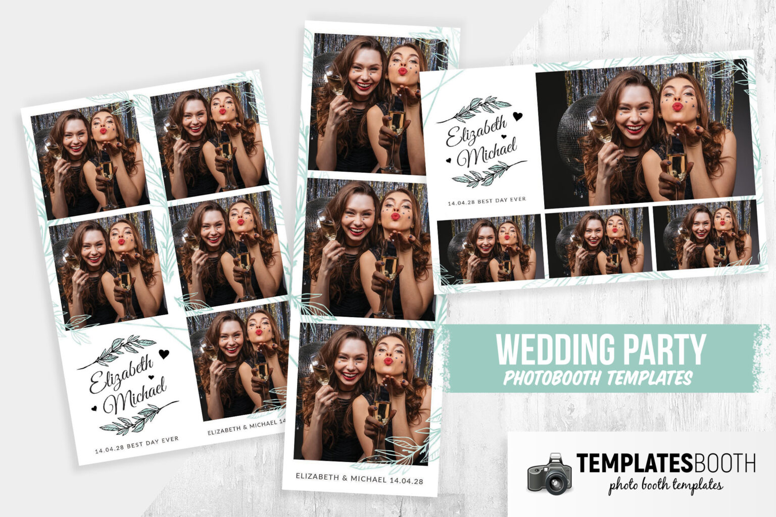 Free Wedding Photo Booth Template - TemplatesBooth