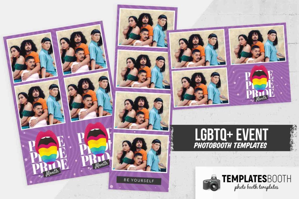 LGBT Pride Photo Booth Template - TemplatesBooth