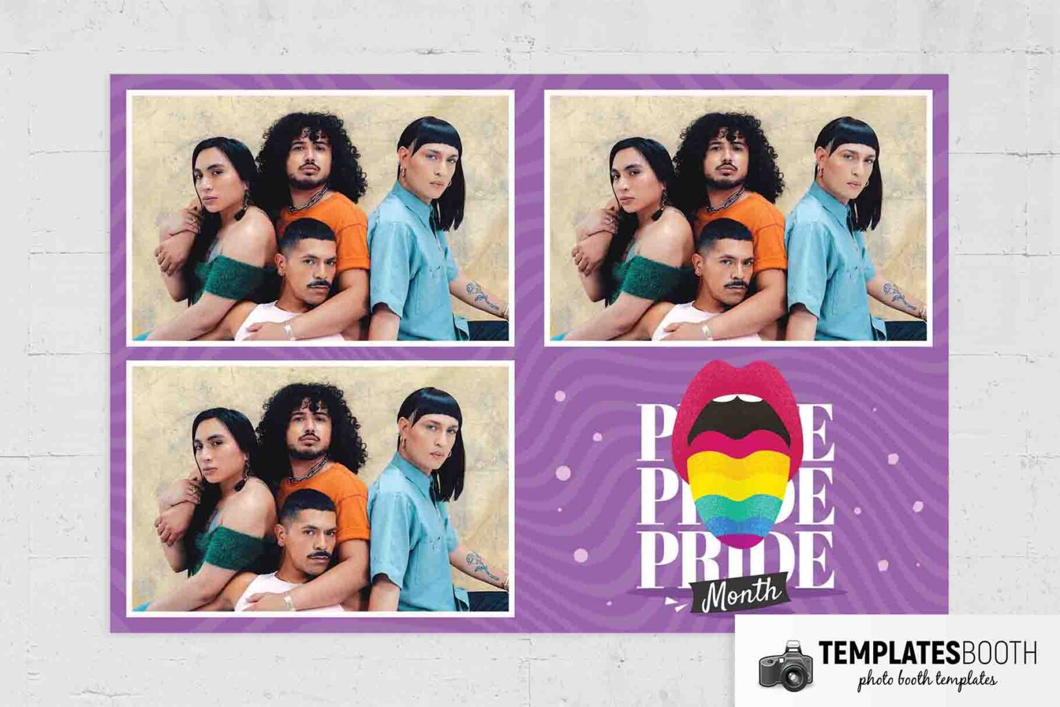 LGBT Pride Photo Booth Template - TemplatesBooth
