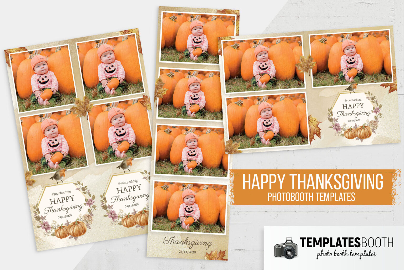 Rustic Luxe Photo Booth Template - TemplatesBooth