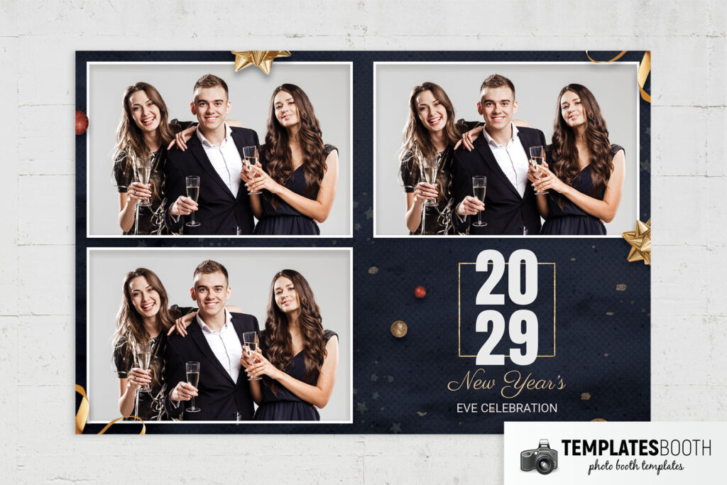 New Year’s Eve Photo Booth Template - TemplatesBooth