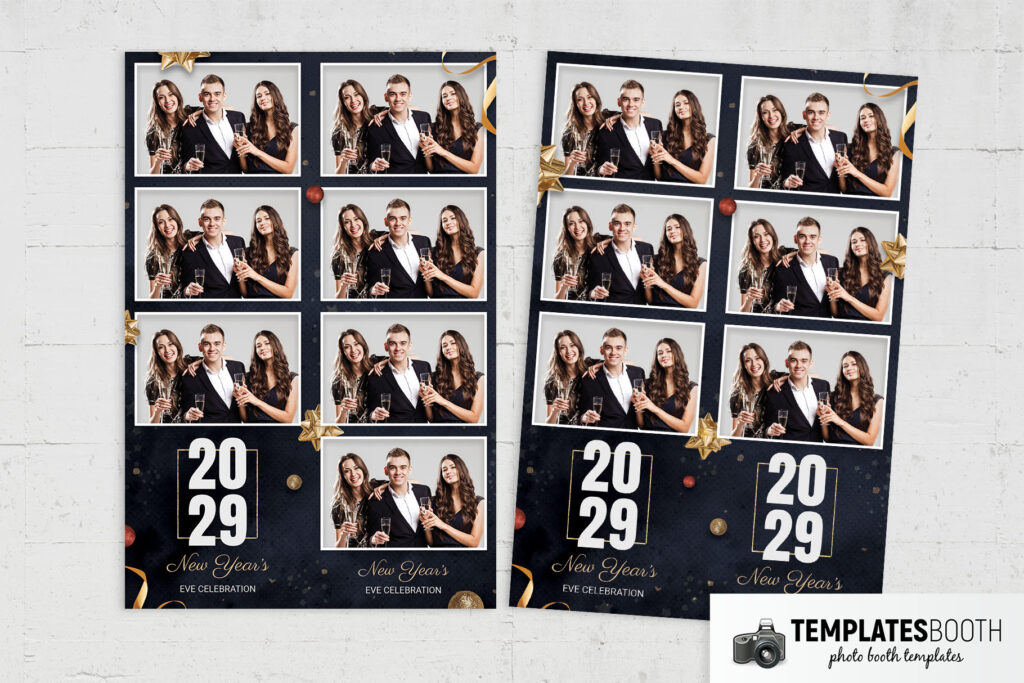 New Year’s Eve Photo Booth Template - TemplatesBooth