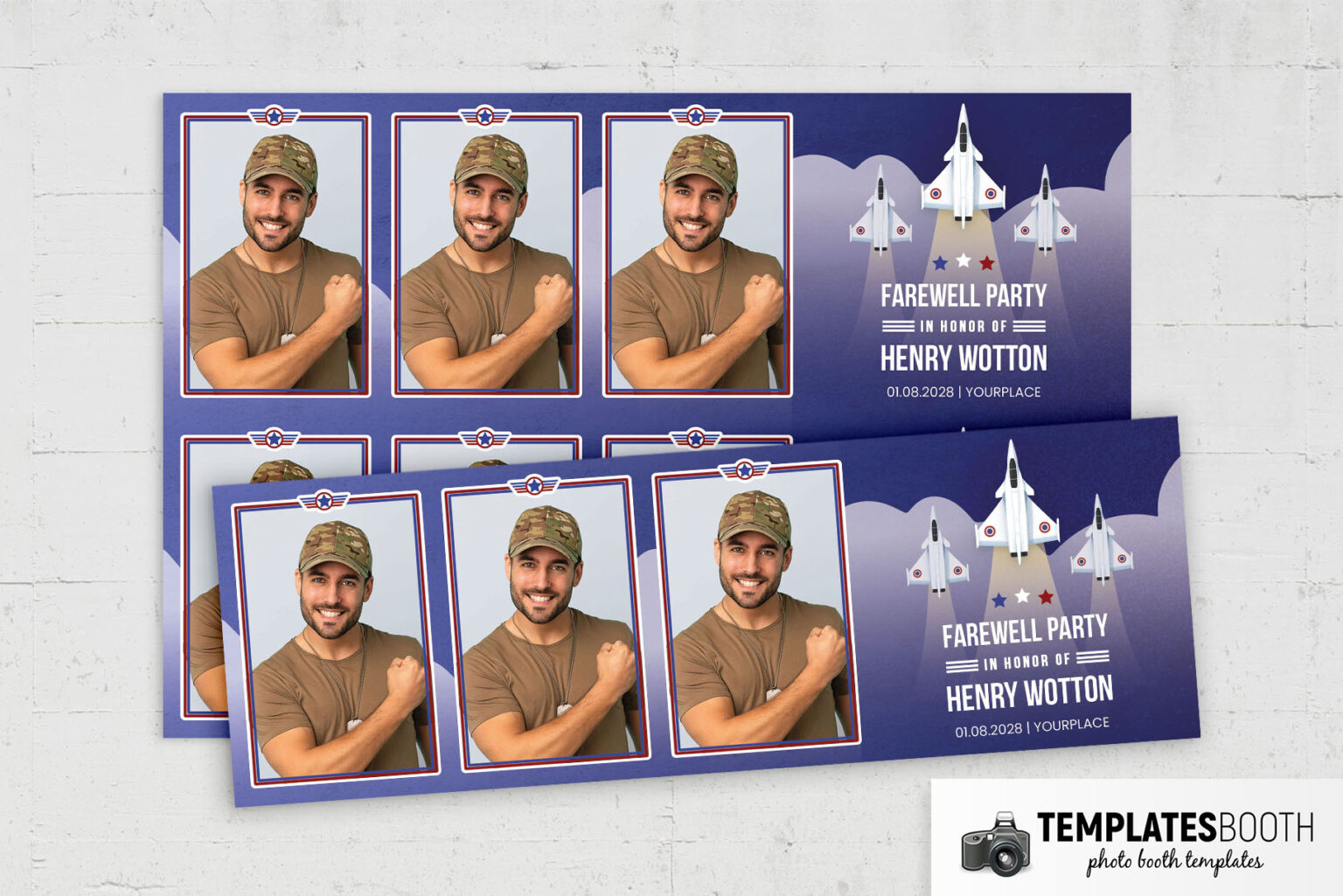 Air Force Photo Booth Template - TemplatesBooth