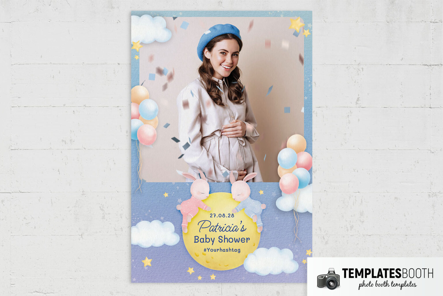 Baby Shower Party Photo Booth Template - TemplatesBooth