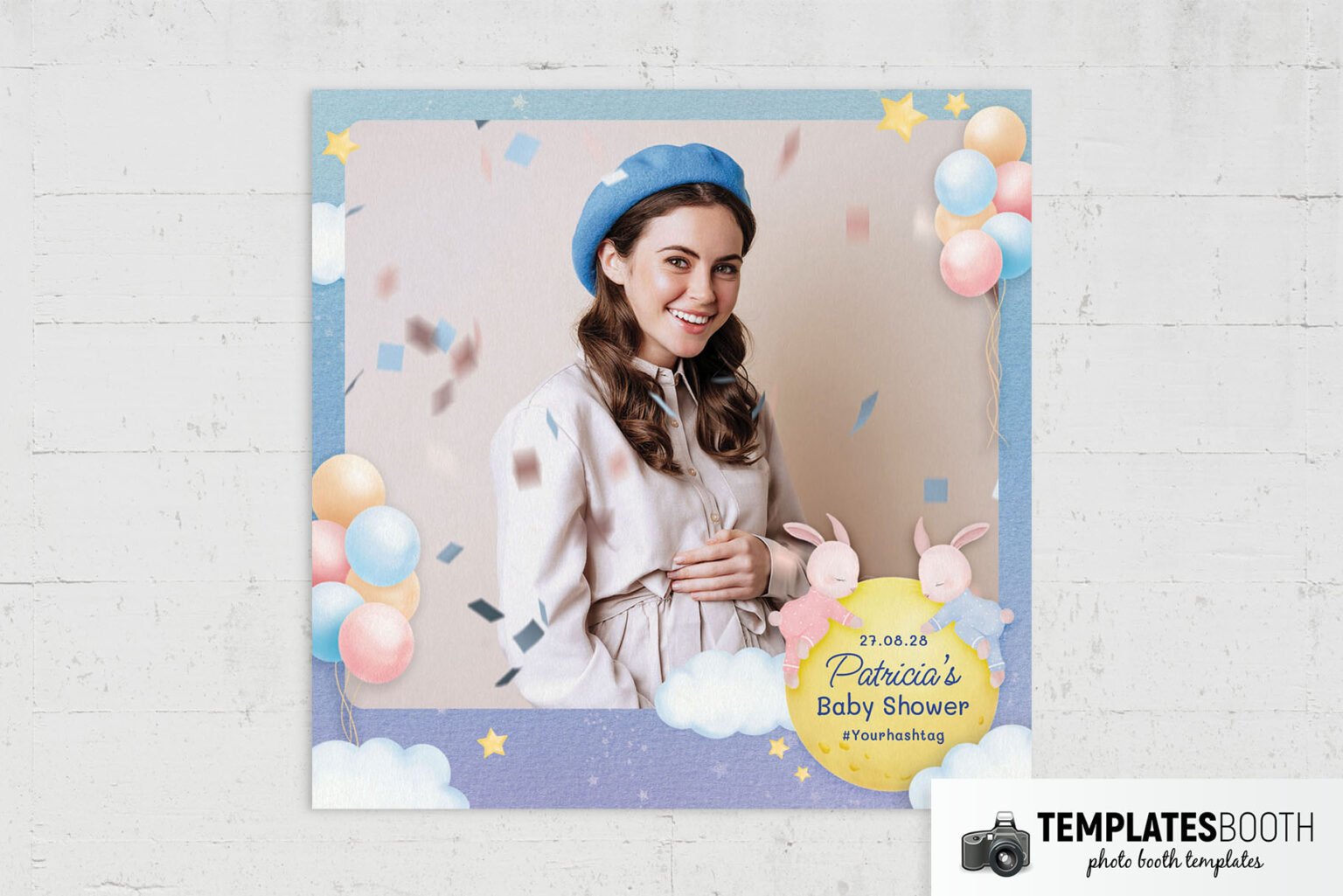Baby Shower Party Photo Booth Template - TemplatesBooth