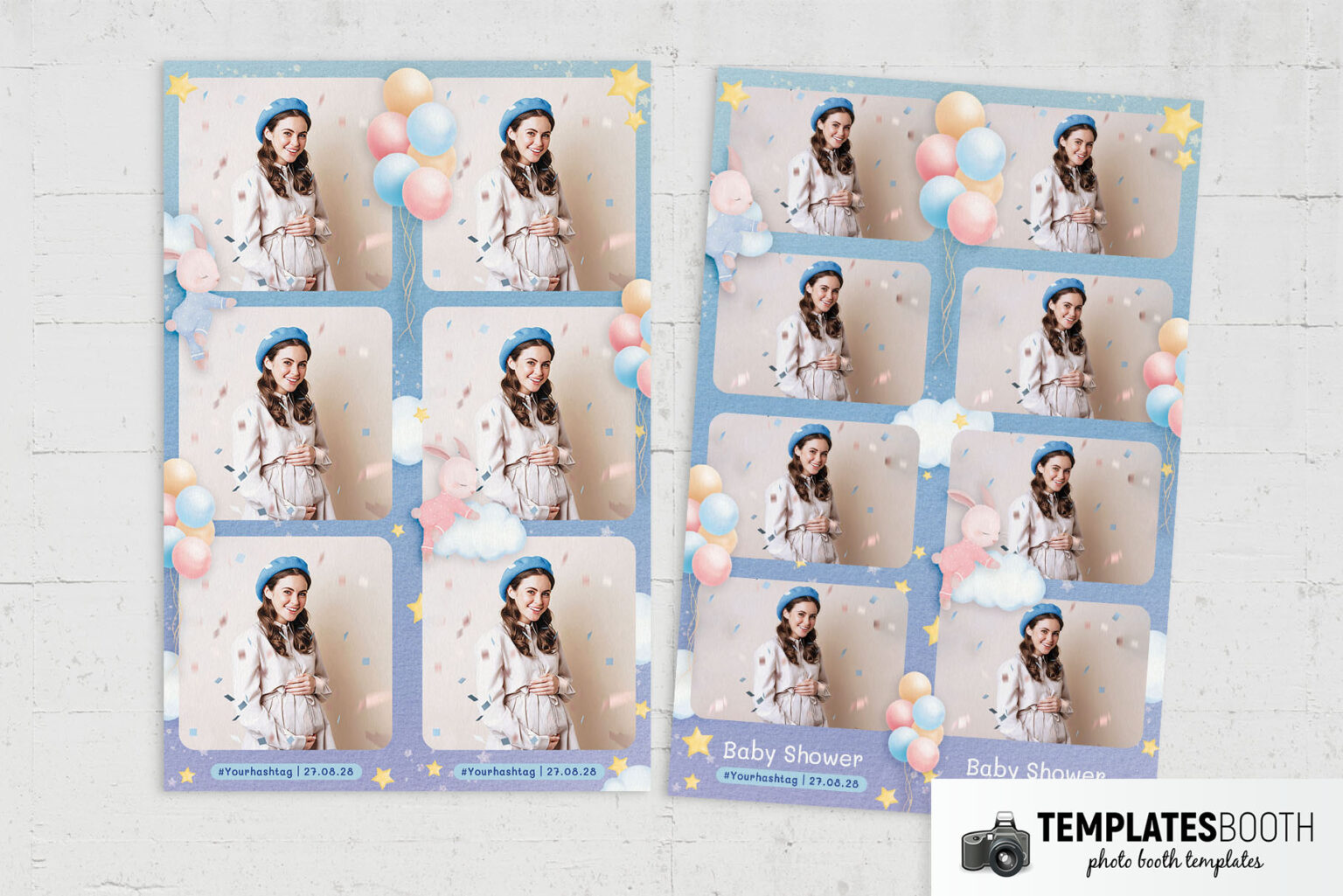 Baby Shower Party Photo Booth Template - TemplatesBooth