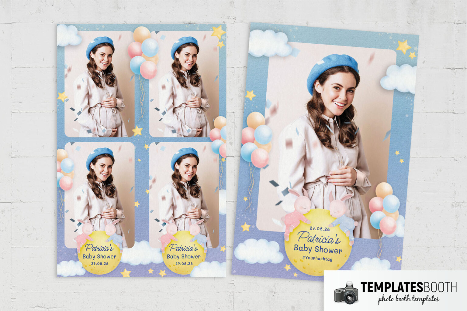 Baby Shower Party Photo Booth Template - TemplatesBooth