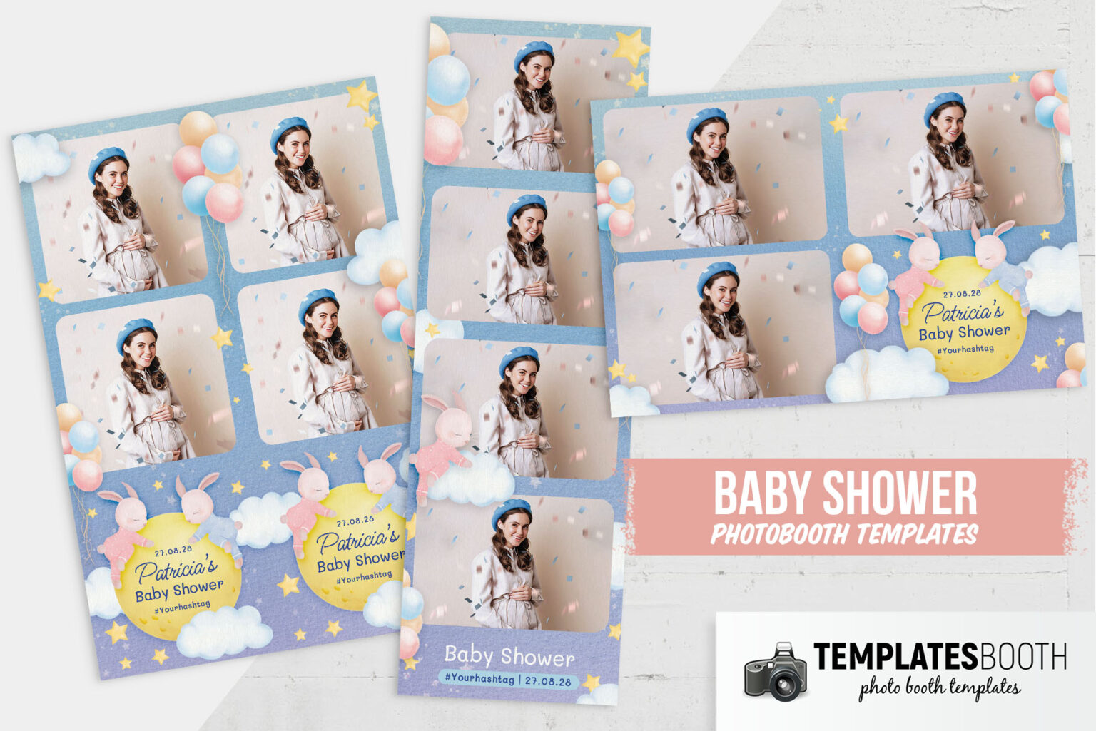 Family & Children Photo Booth Templates - TemplatesBooth