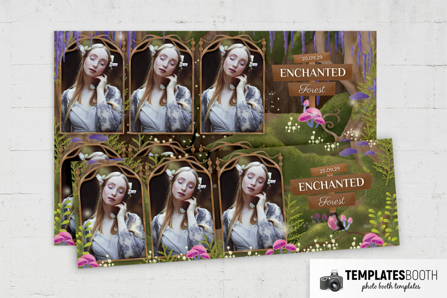 Enchanted Forest Photo Booth Template - TemplatesBooth