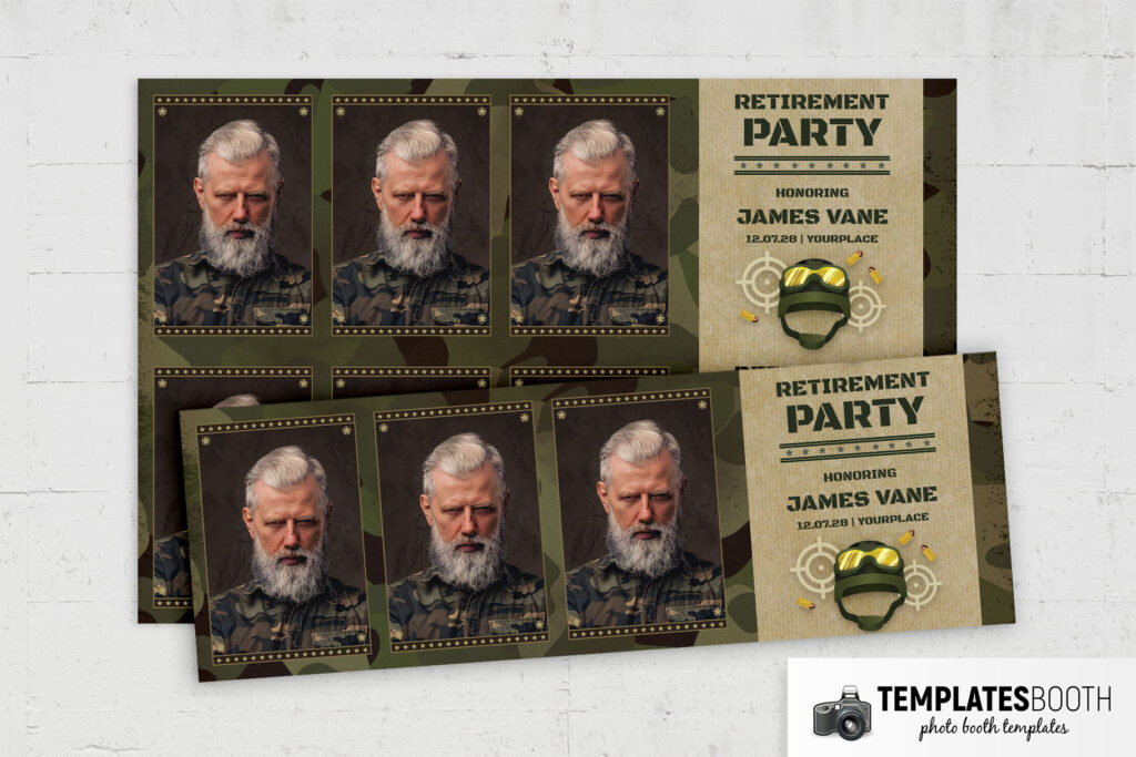 Army Photo Booth Template - TemplatesBooth