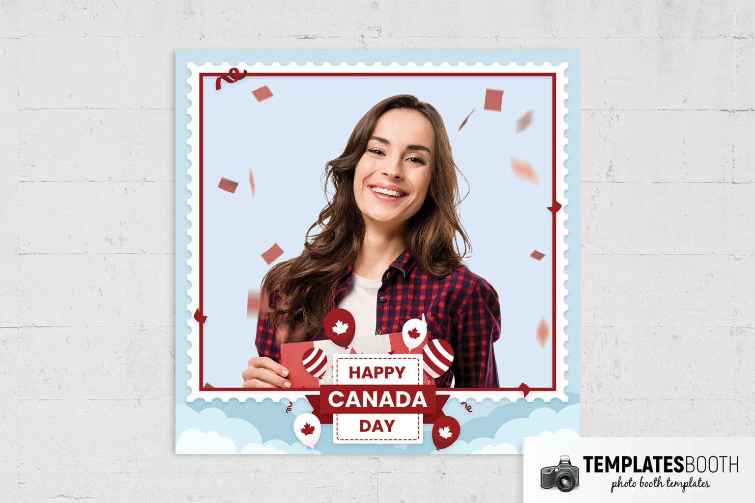 Canada Day Photo Booth Template V4 - TemplatesBooth
