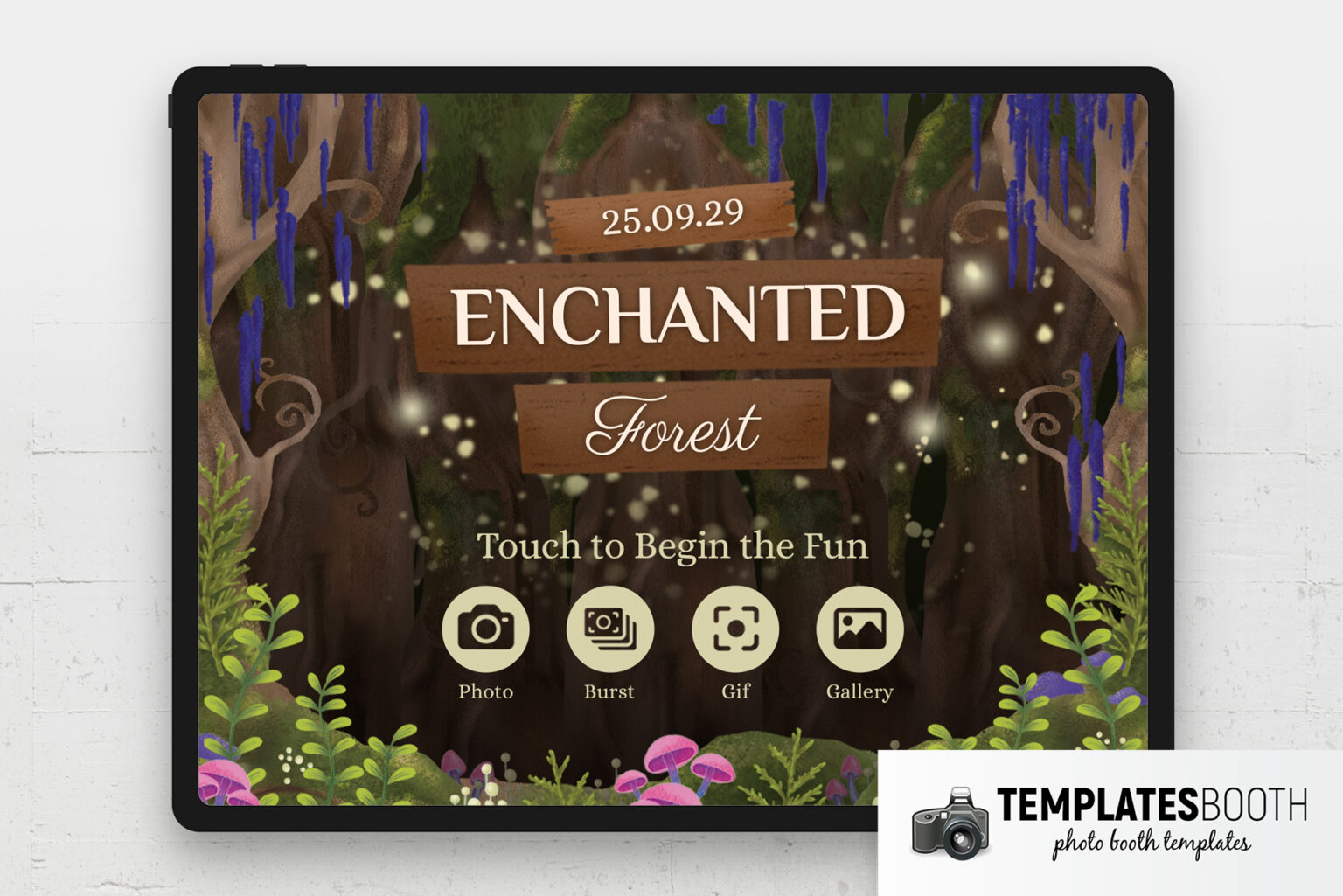 Enchanted Forest Photo Booth Template - TemplatesBooth
