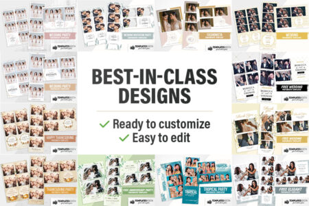 Retro Photo Booth Templates - TemplatesBooth