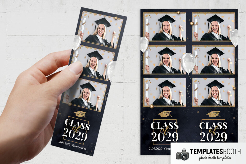 Graduation Photo Booth Template - TemplatesBooth