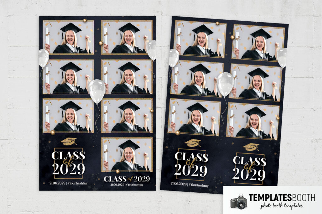 Graduation Photo Booth Template - TemplatesBooth