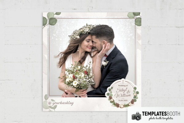 Christian Wedding Photo Booth Template - TemplatesBooth