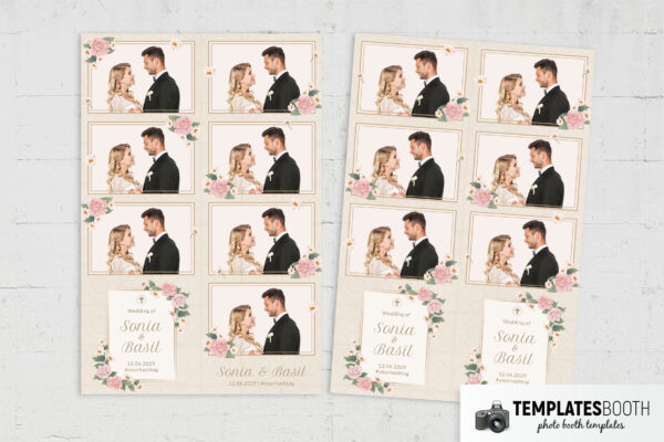 Christian Wedding Photo Booth Template - TemplatesBooth
