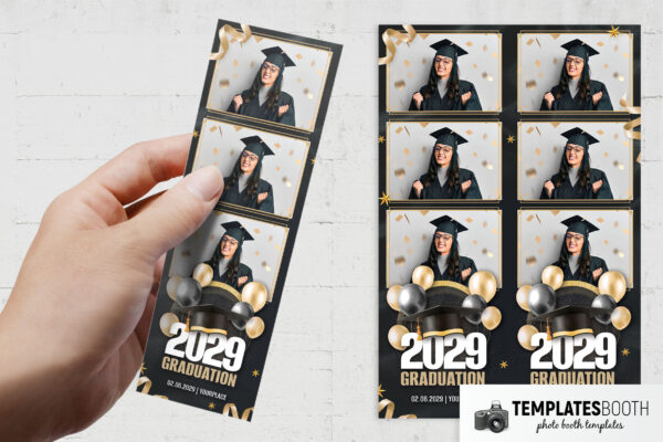 Graduation Celebration Photo Booth Template - TemplatesBooth