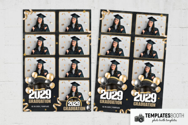 Graduation Celebration Photo Booth Template - TemplatesBooth