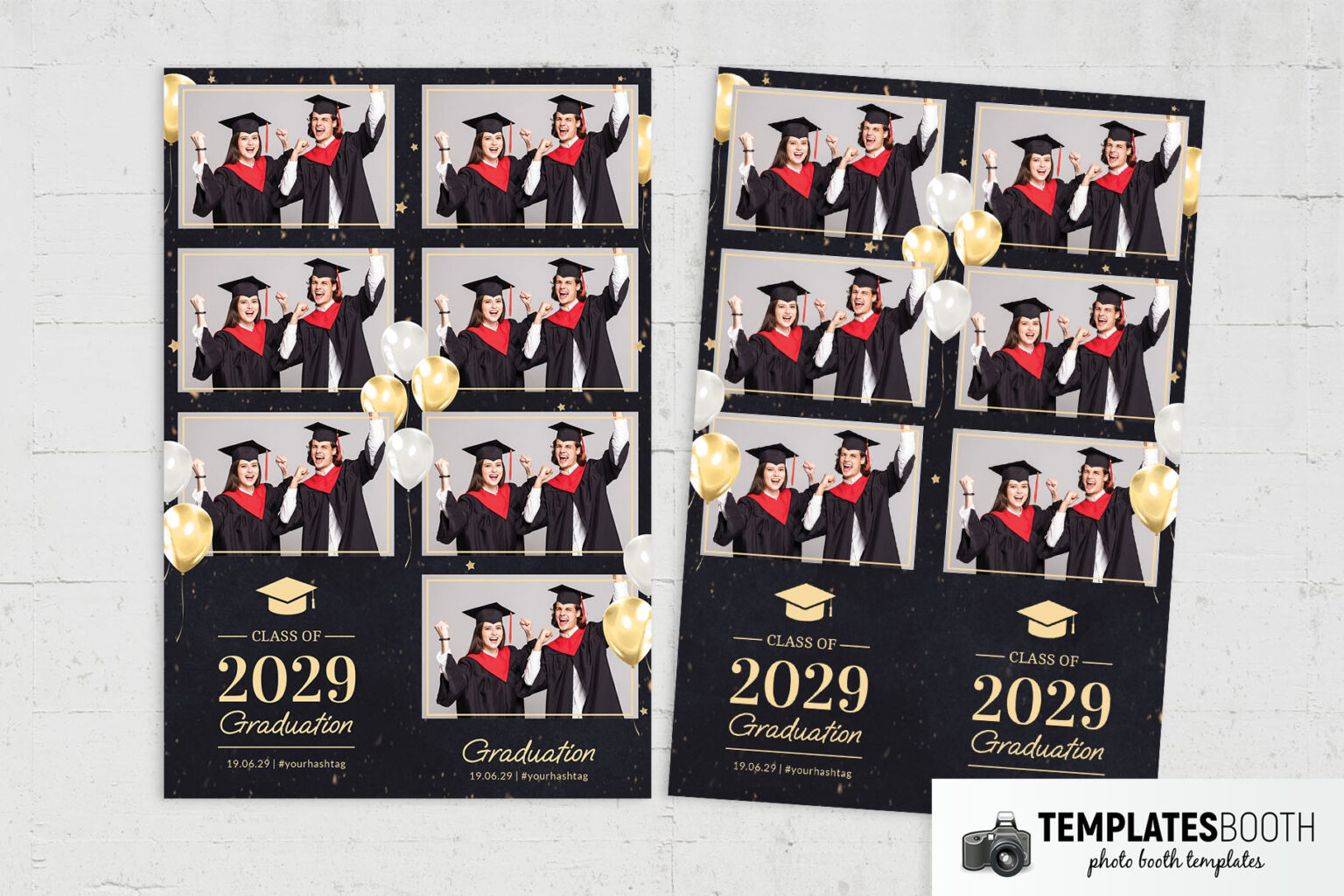 Graduation Photo Booth Template - TemplatesBooth