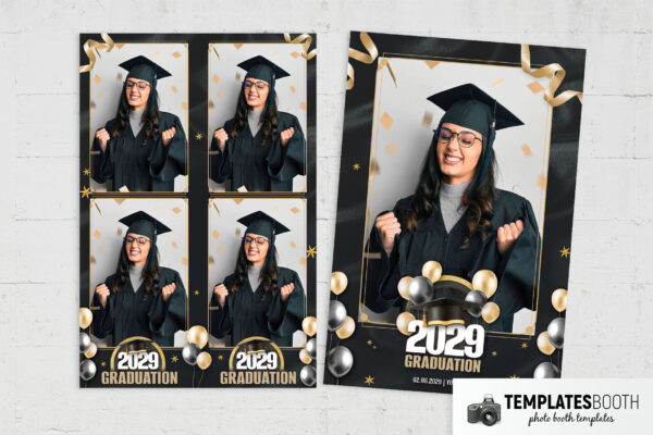 Graduation Celebration Photo Booth Template - TemplatesBooth
