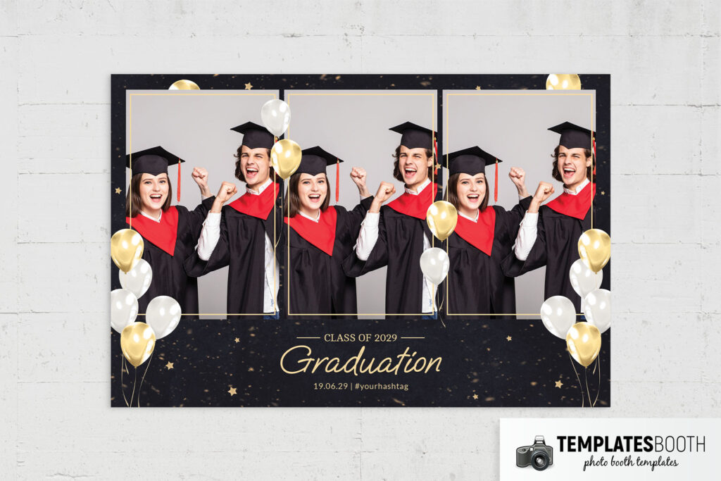 Graduation Photo Booth Template - TemplatesBooth