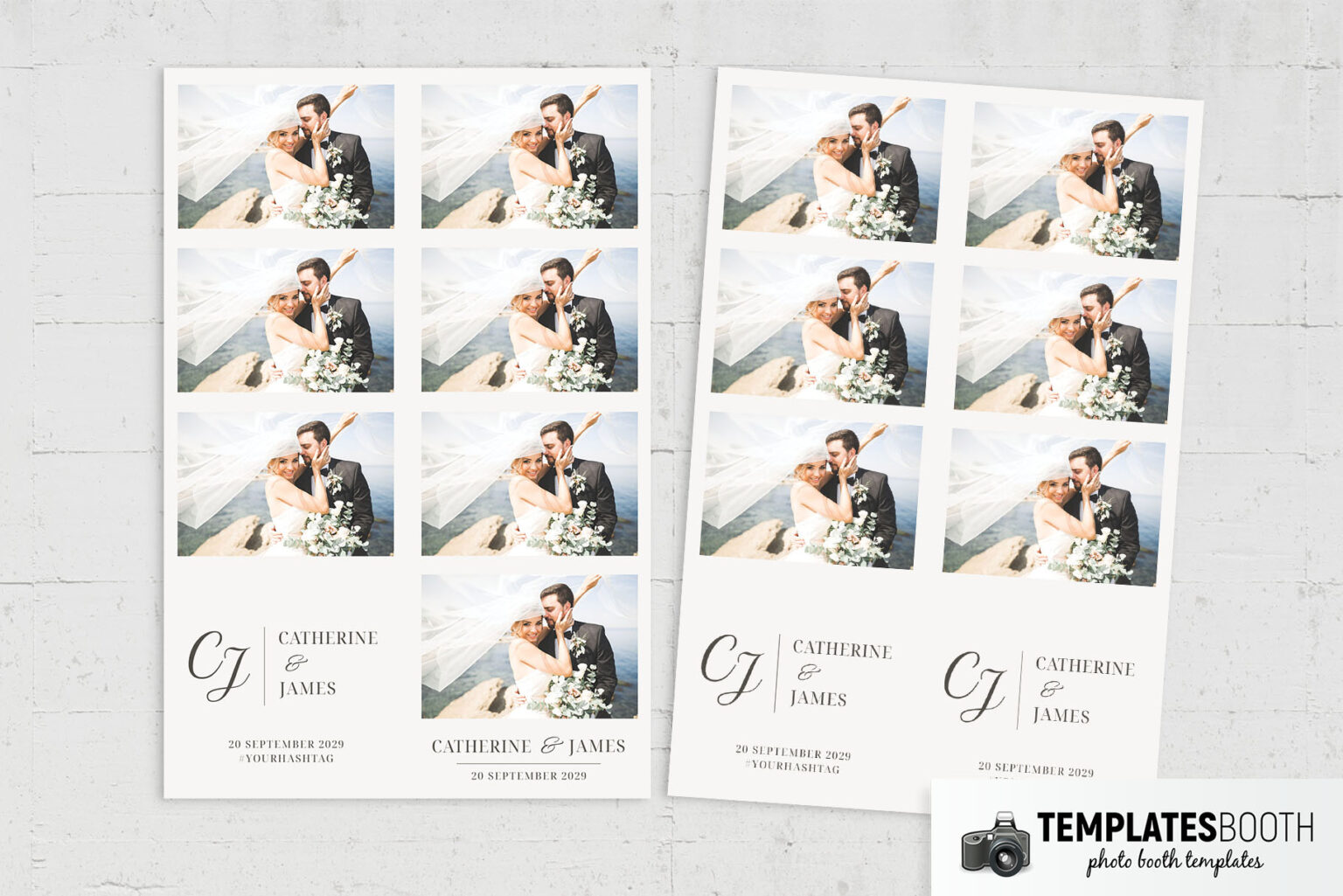 Harmony Type Photo Booth Template - TemplatesBooth