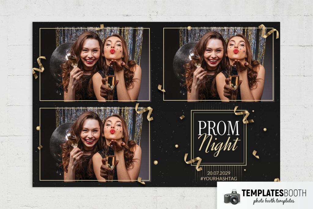 Prom Night Photo Booth Template - TemplatesBooth