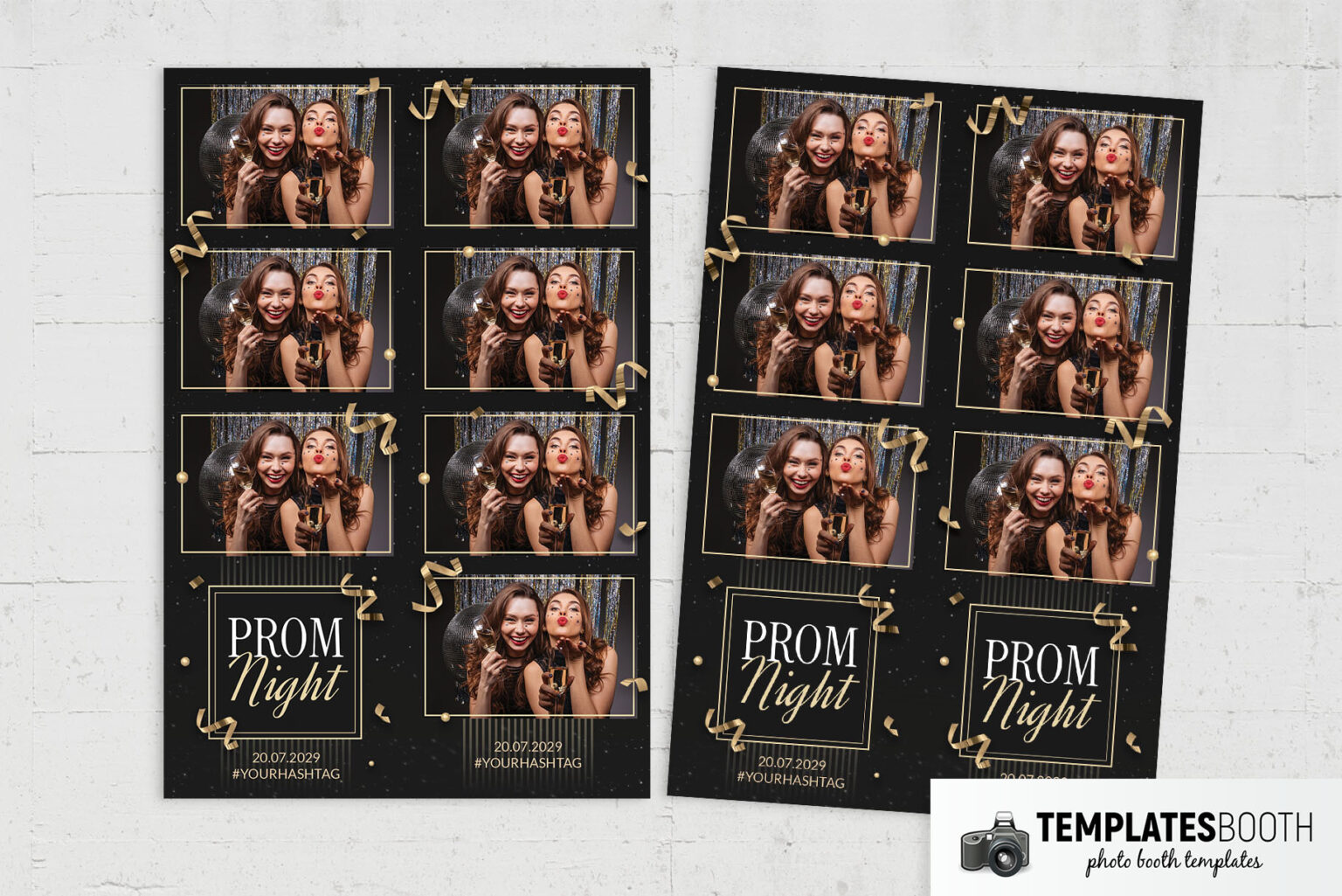 Prom Night Photo Booth Template - TemplatesBooth