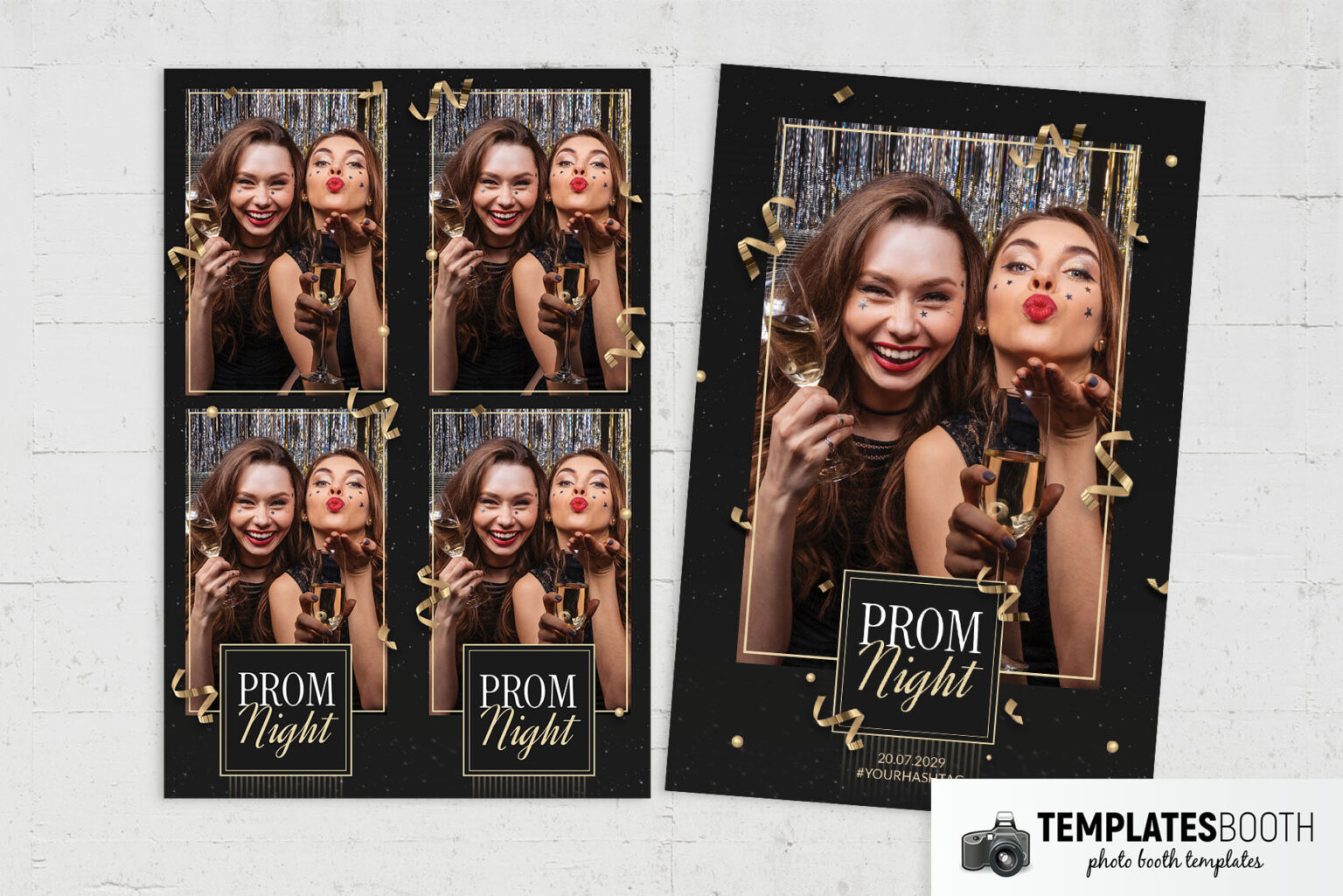 Prom Night Photo Booth Template - TemplatesBooth