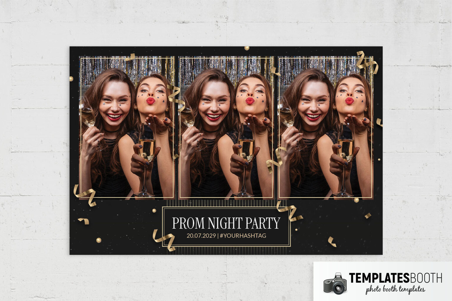 Prom Night Photo Booth Template - TemplatesBooth