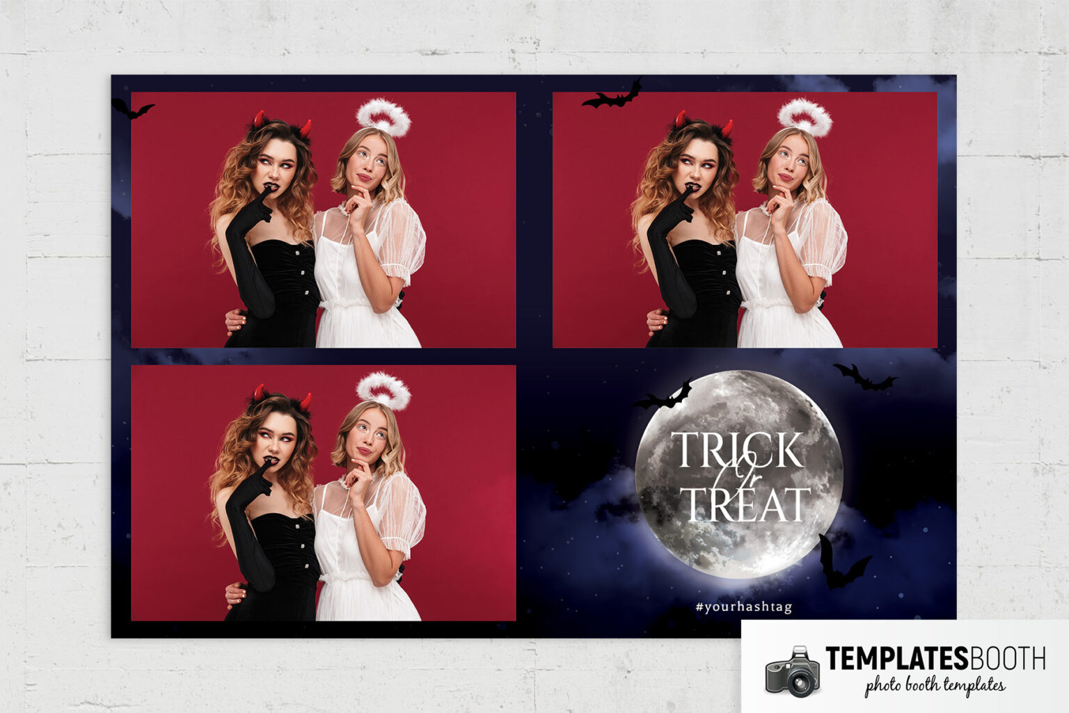 Halloween Photo Booth Template - TemplatesBooth