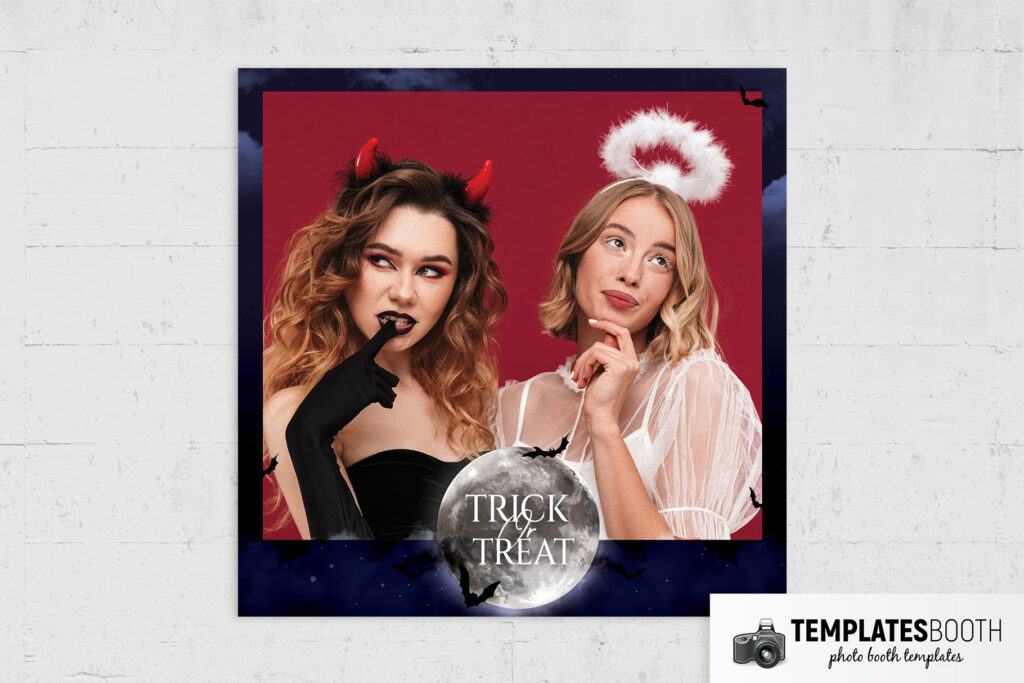 Halloween Photo Booth Template - TemplatesBooth