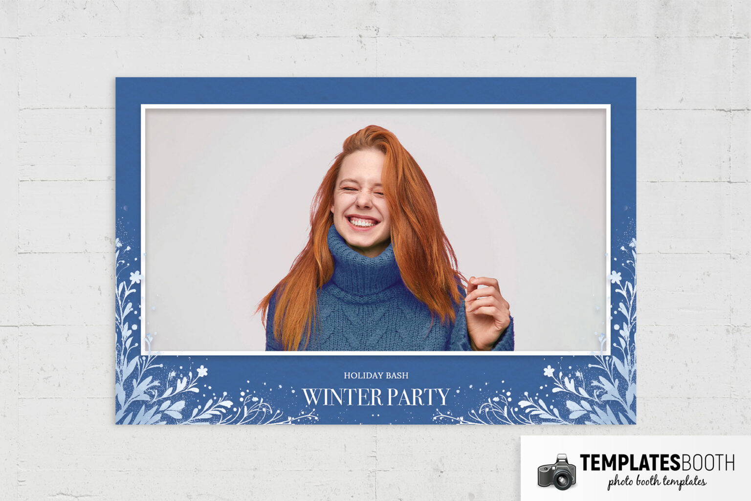 Free Winter Party Photo Booth Template - TemplatesBooth