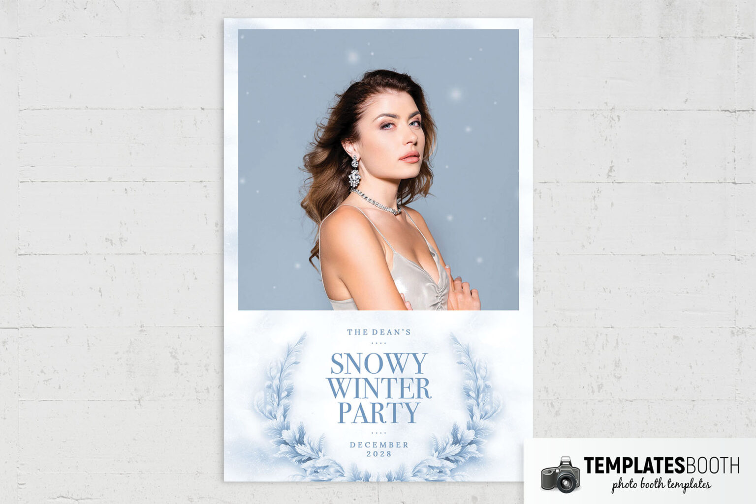 Winter Photo Booth Template - TemplatesBooth