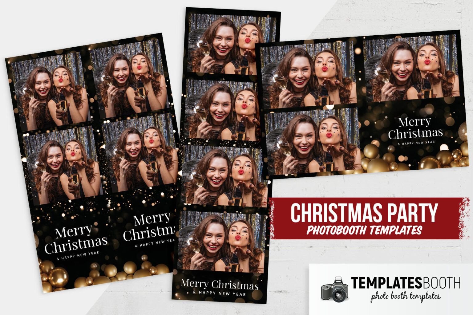 Free Art Deco Photo Booth Template - TemplatesBooth