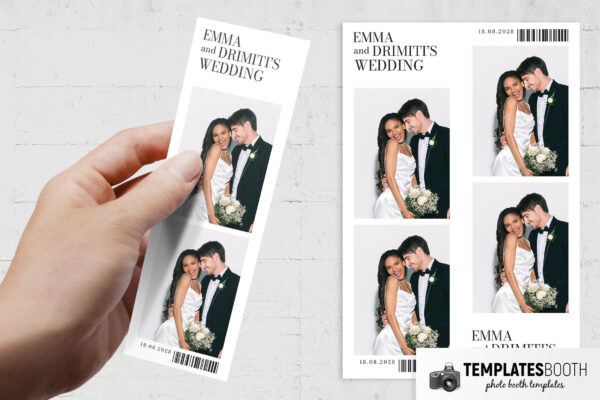 Wedding Magazine Photo Booth Template - TemplatesBooth