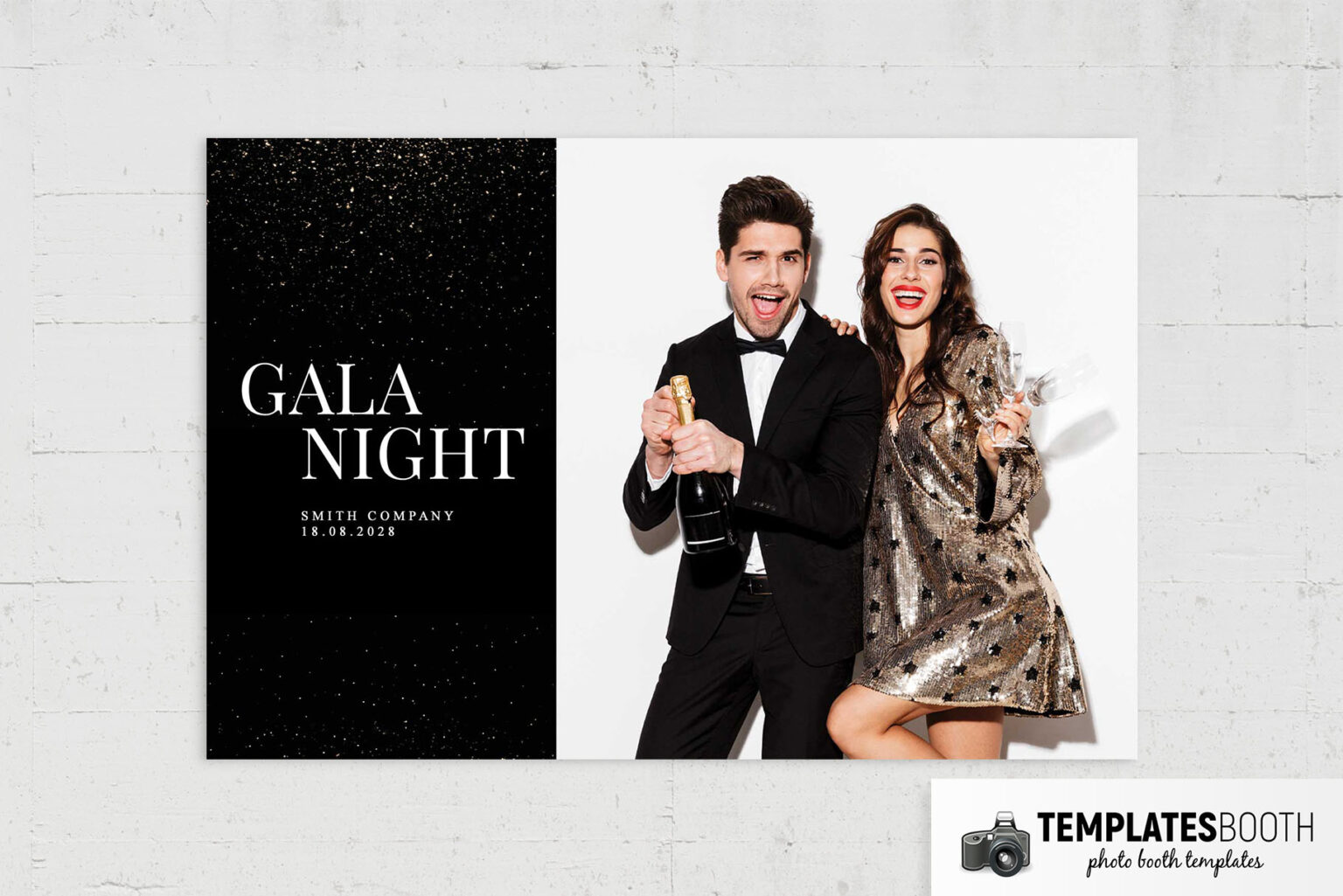Gala Night Photo Booth Template - TemplatesBooth