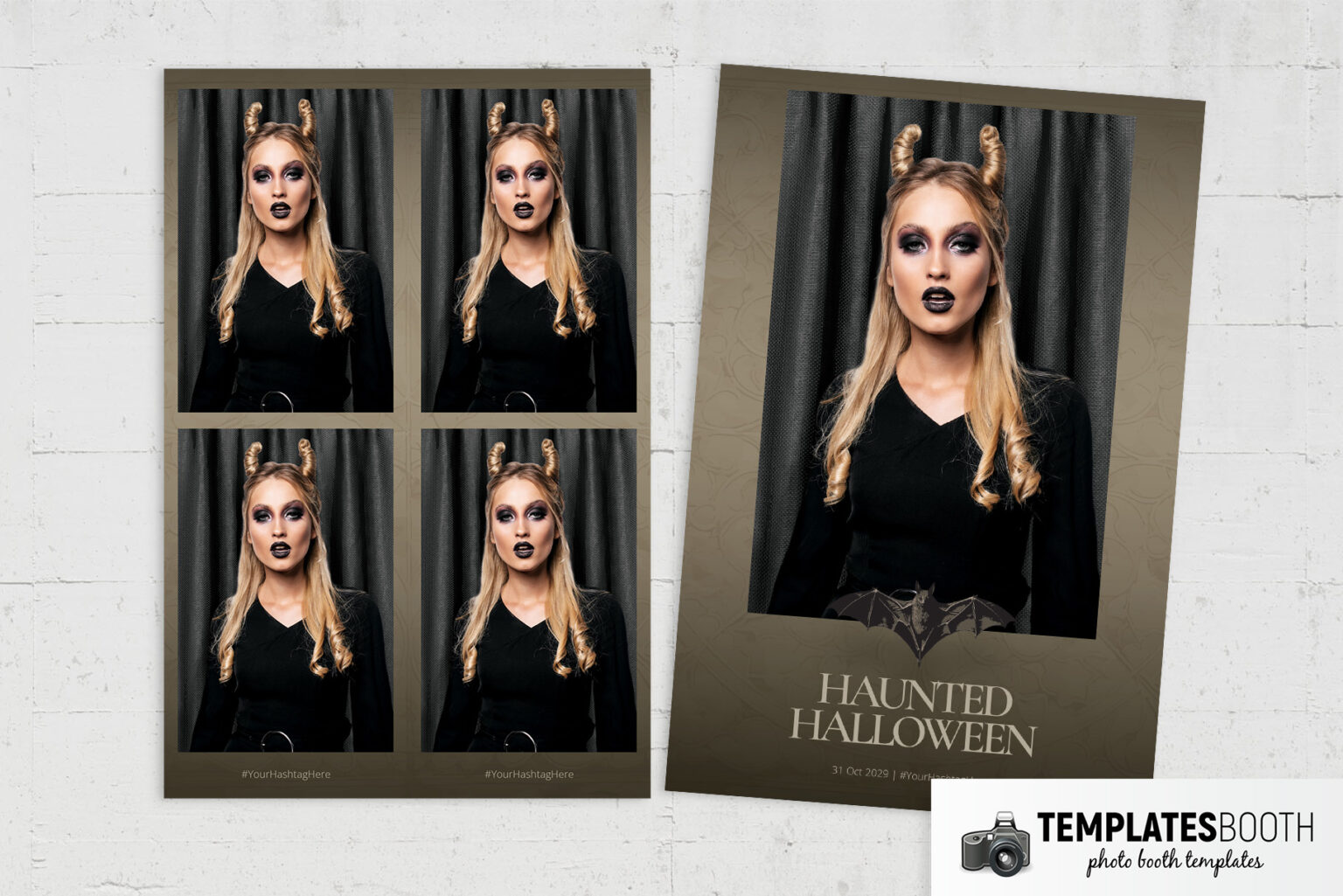 Halloween Photo Booth Template - TemplatesBooth