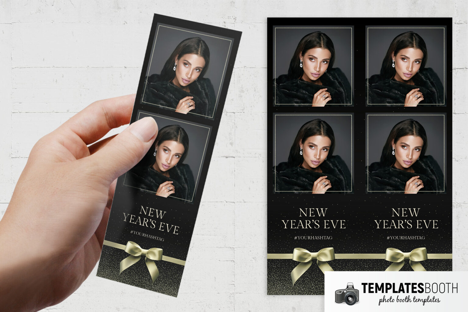 New Year's Eve Photo Booth Template - TemplatesBooth