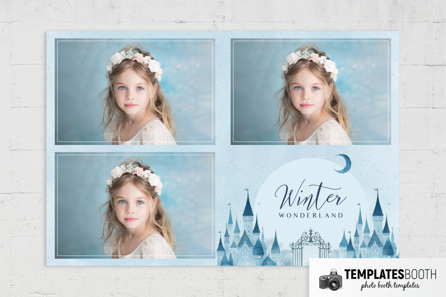 Winter Wonderland Photo Booth Template - TemplatesBooth