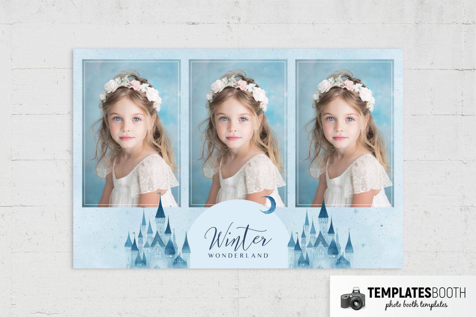 Winter Wonderland Photo Booth Template - TemplatesBooth
